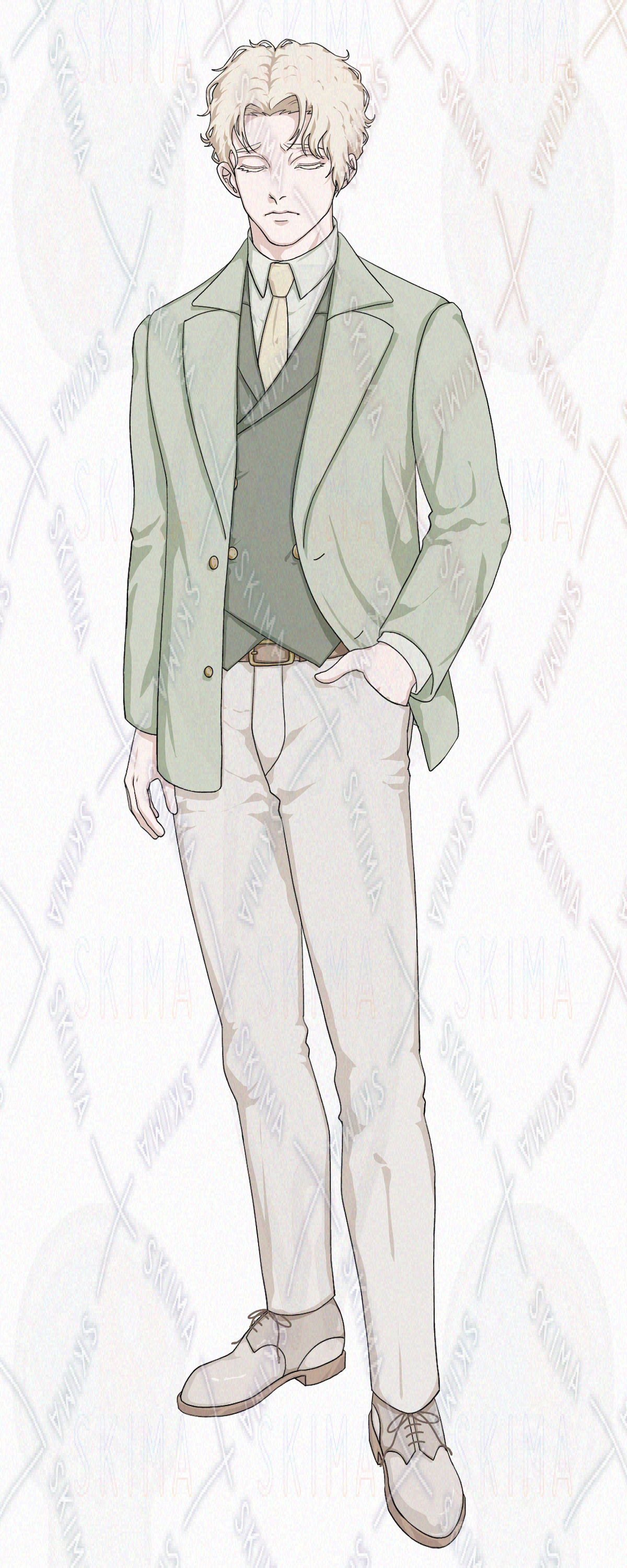 【表情10種】スーツの男性 | SKIMA（スキマ）