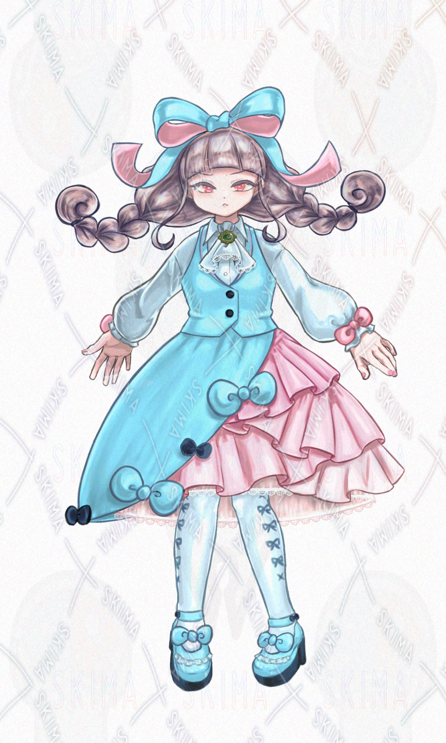 表情8種 メルヘンな少女【adopt】 | SKIMA（スキマ）