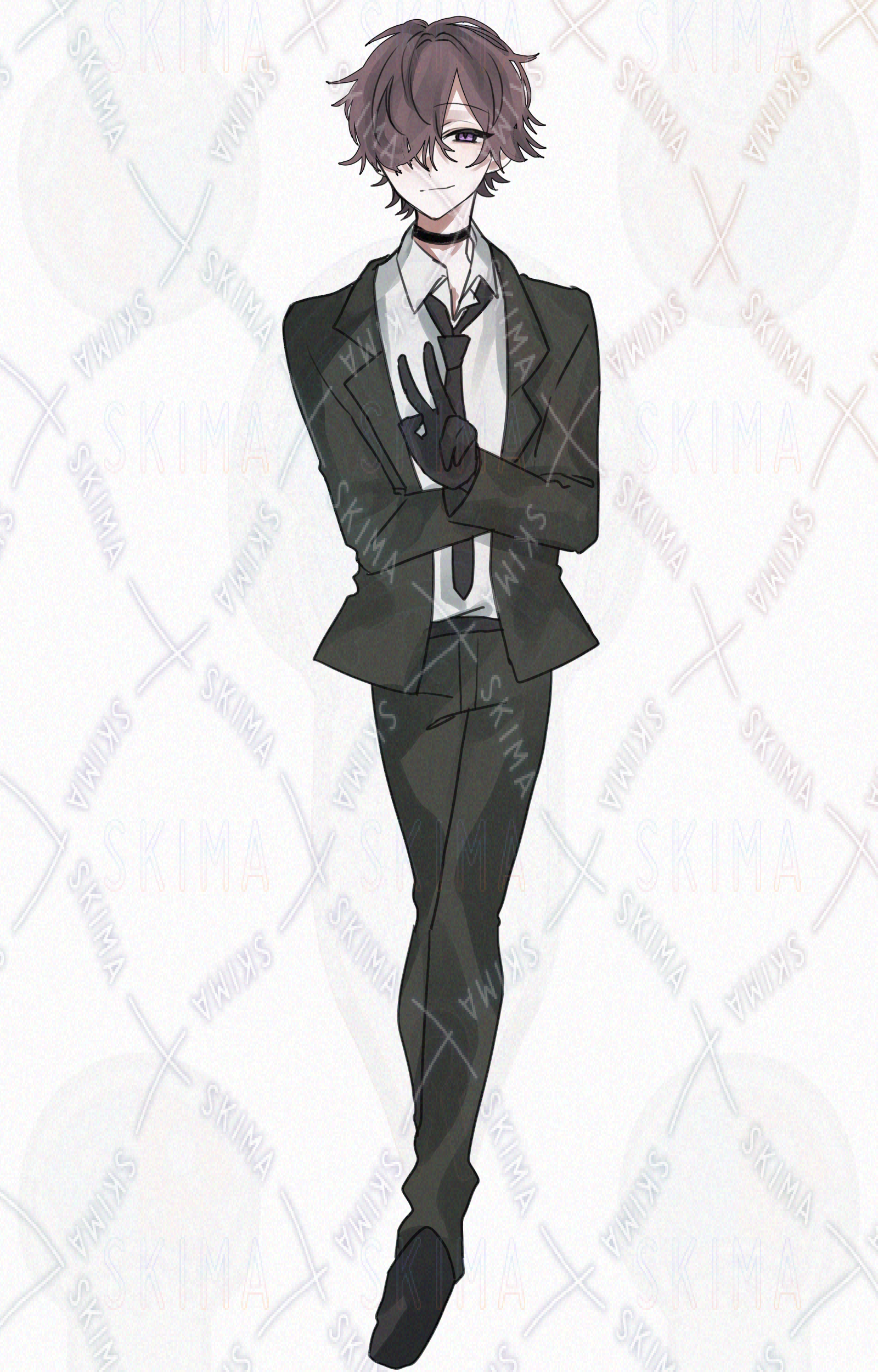 スーツの男性【表情差分7種】 | SKIMA（スキマ）