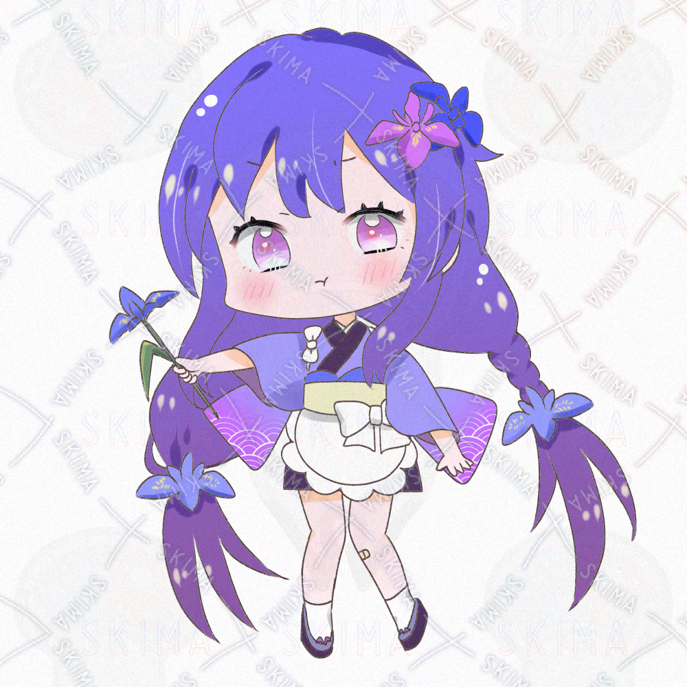 菖蒲の女の子【表情差分6種】 | SKIMA（スキマ）