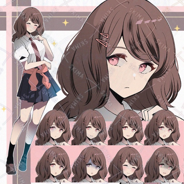 adopt 表情8種 | SKIMA（スキマ）