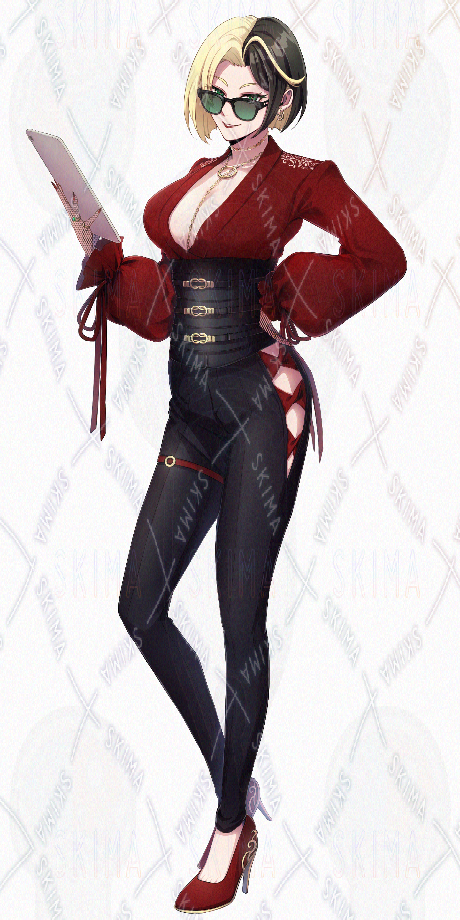 サングラスの女性(差分10種) | SKIMA（スキマ）