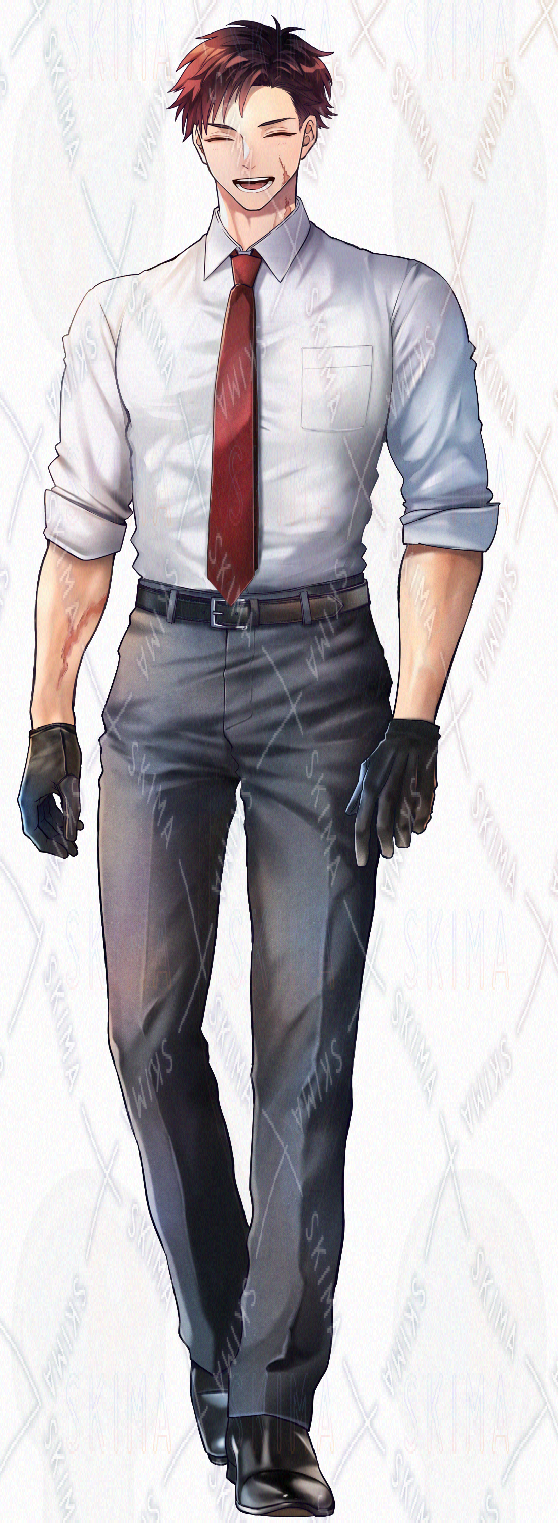 【adopt】傷痕のある男性 | SKIMA（スキマ）