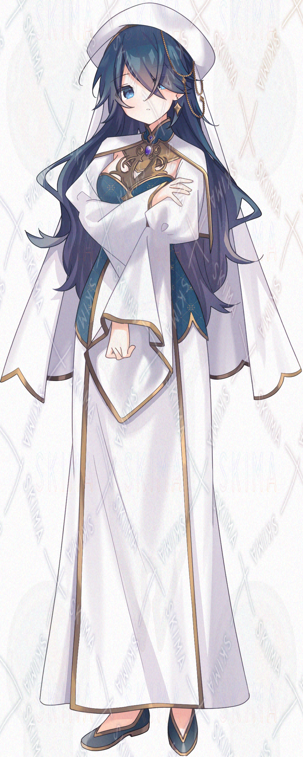 闇を抱えてそうな神官のお姉さん | SKIMA（スキマ）