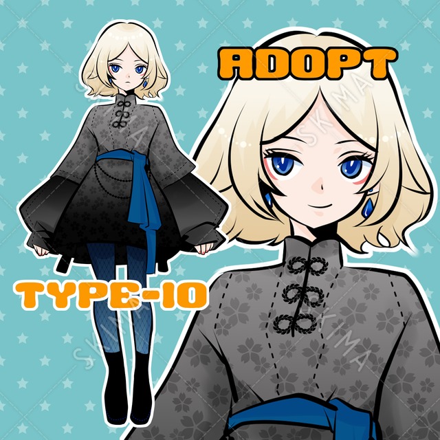 ADOPT-26 差分10種 | スキマ - イラスト依頼・キャラ販売ならSKIMA