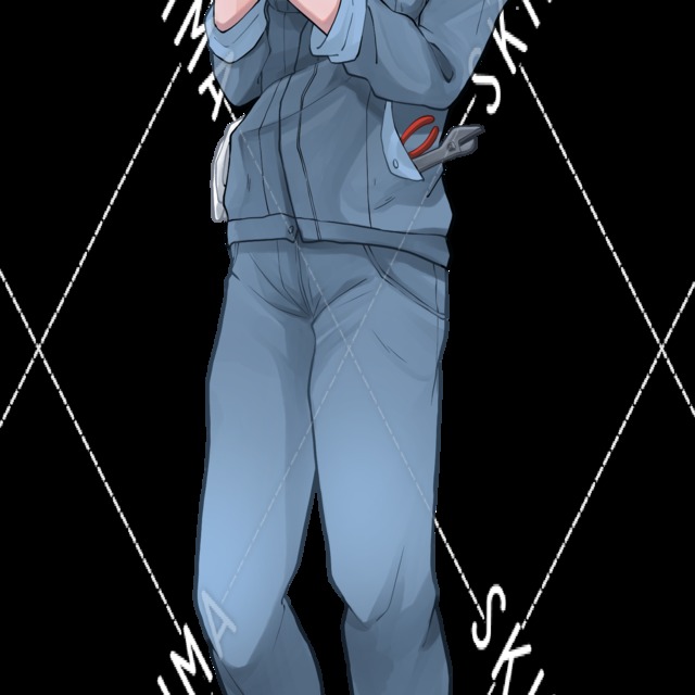 【SALE】作業服の青年 | スキマ - イラスト依頼・キャラ販売ならSKIMA