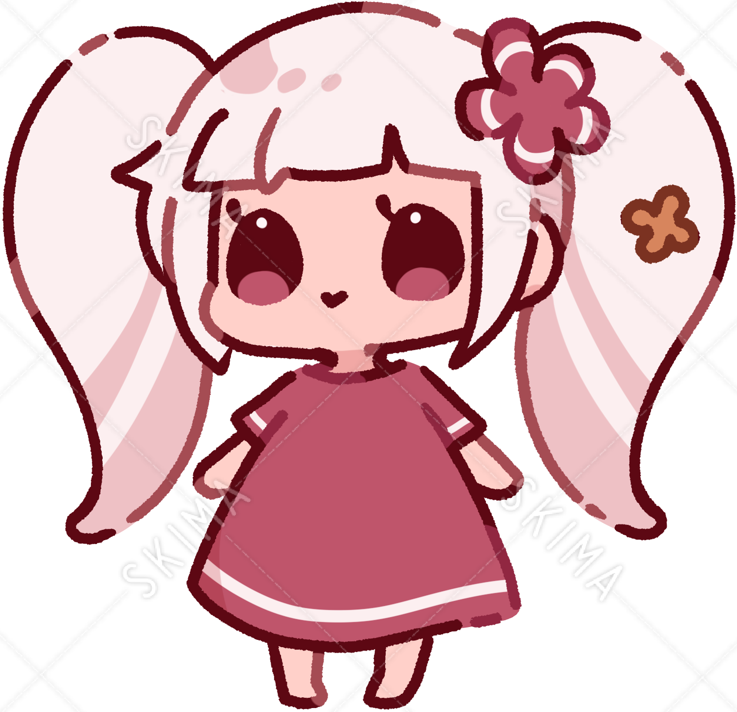 【女の子 2種類 No.13】 | スキマ - イラスト依頼・キャラ販売ならSKIMA