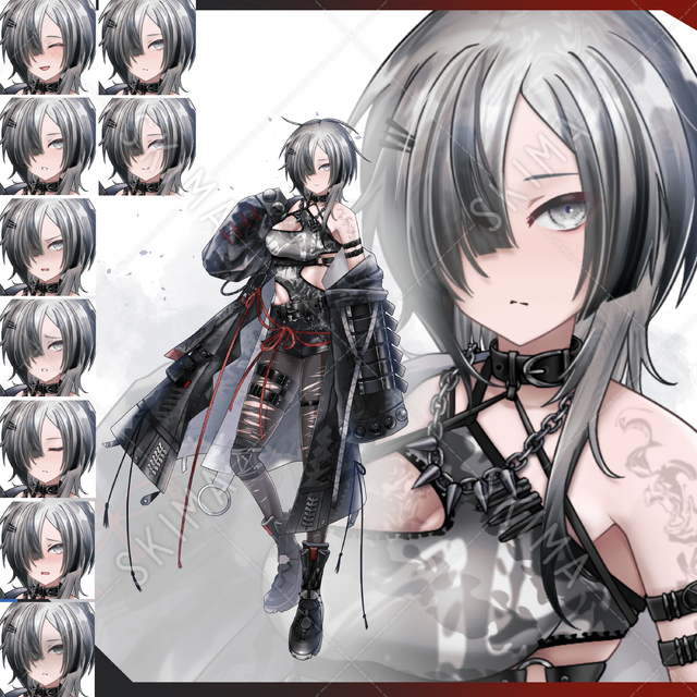 【Adopt_19】表情9種 | スキマ - イラスト依頼・キャラ販売ならSKIMA