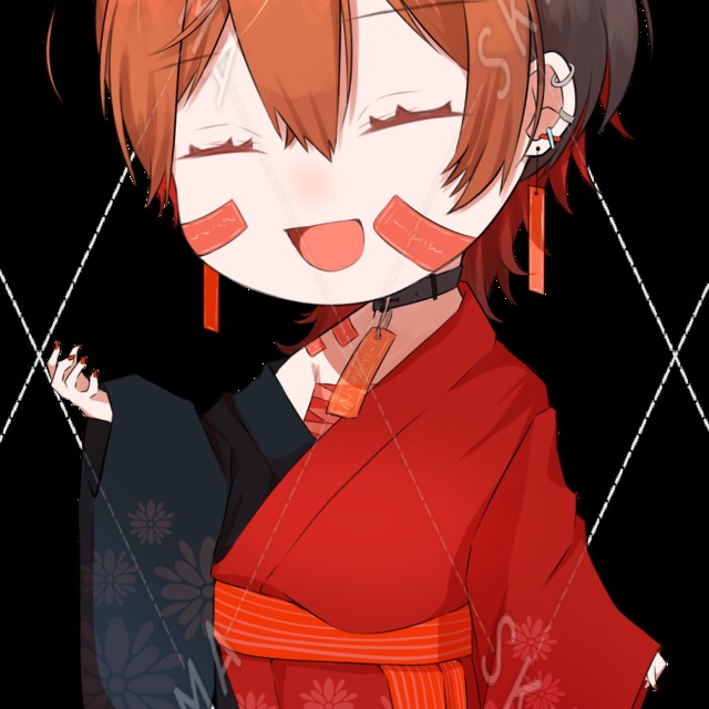 角× 着物×男子 差分8種類+SD2種類 | スキマ - イラスト依頼・opt販売ならSKIMA