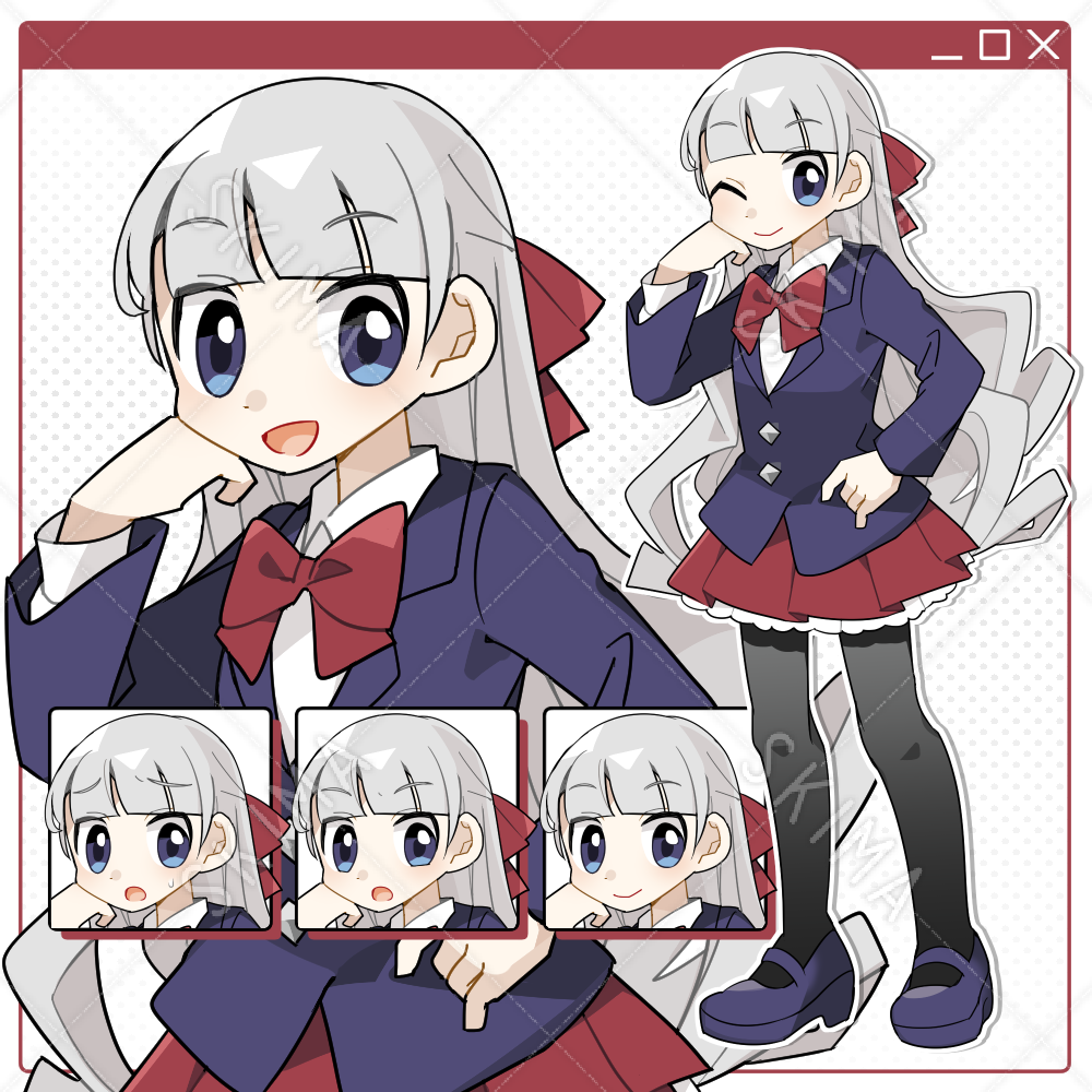 【SALE】制服のお嬢様 | スキマ - イラスト依頼・キャラ販売ならSKIMA