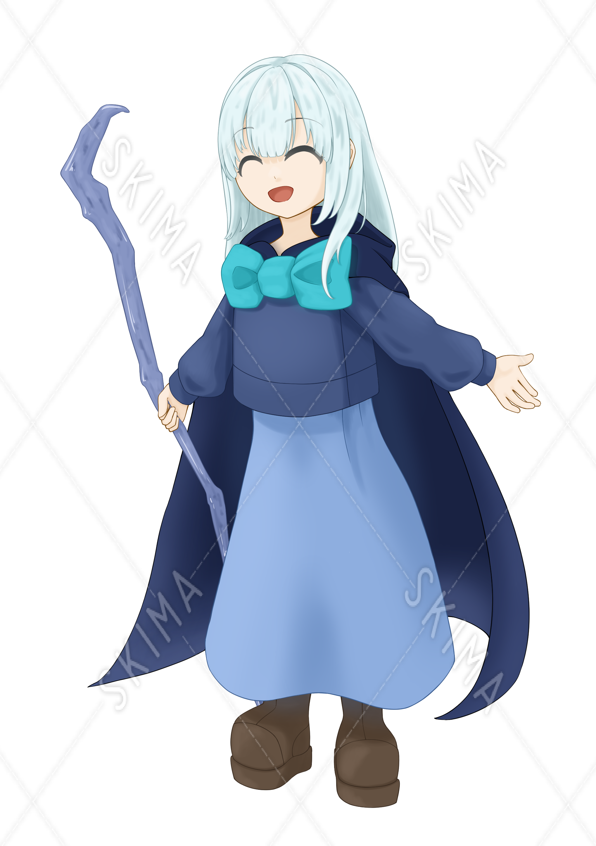 魔法使い (表情4種) | スキマ - イラスト依頼・opt販売ならSKIMA