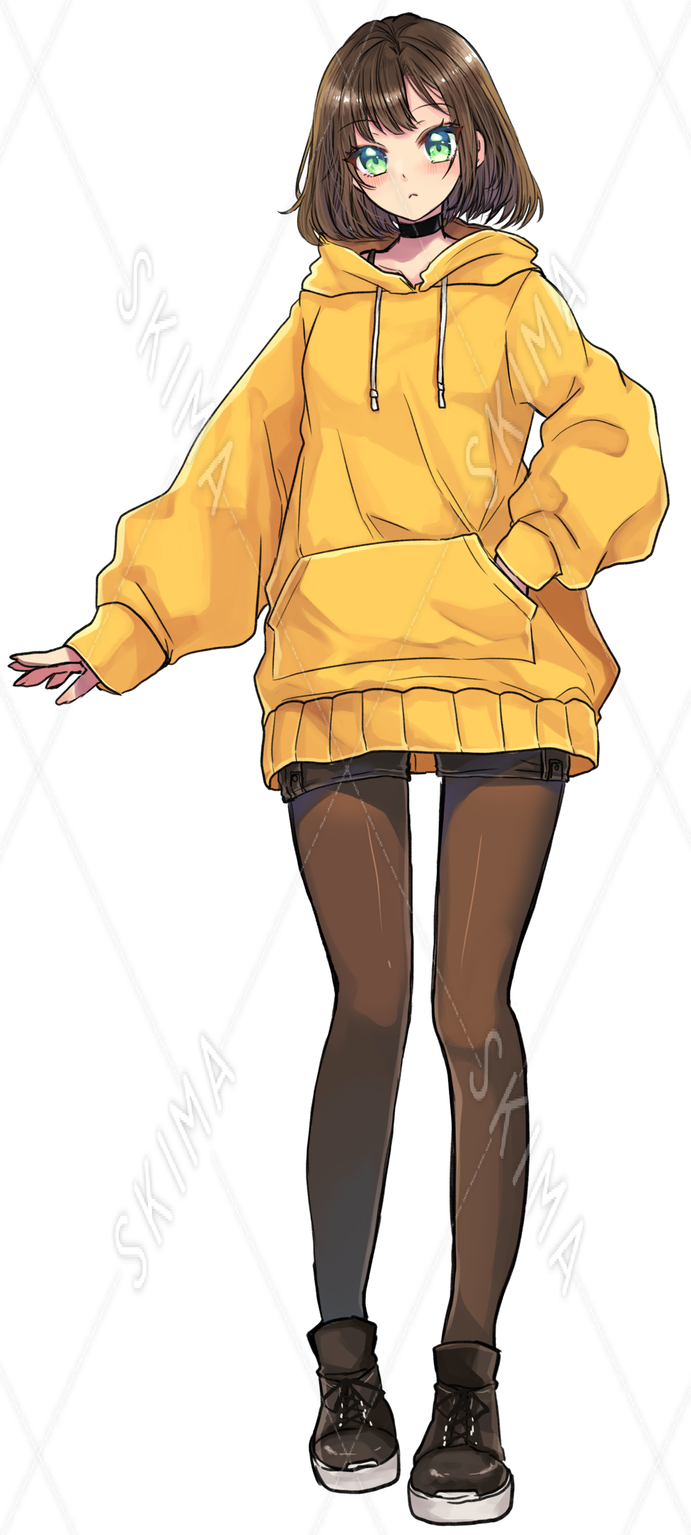 【40%OFF】パーカー女子【6月特価】 | スキマ - イラスト依頼・opt販売ならSKIMA