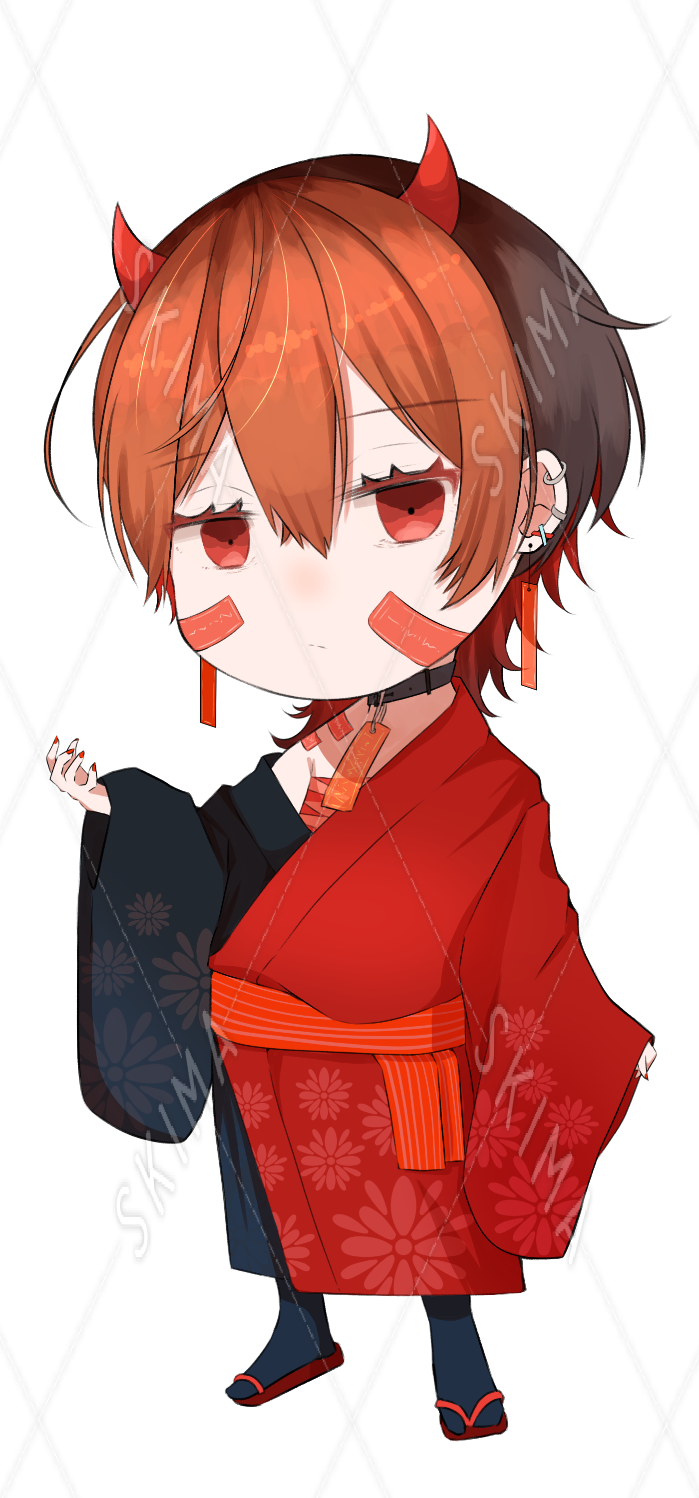 鬼×和風男子 差分8種類+SD2種類 | SKIMA（スキマ）