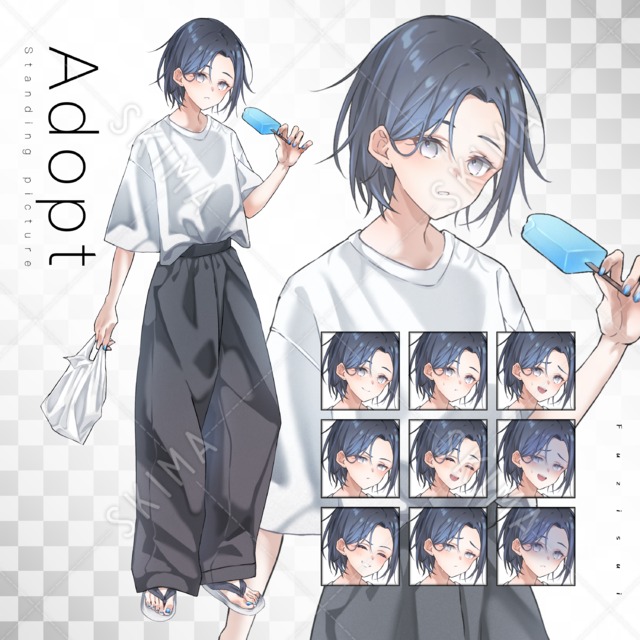 opt販売：キャラ販売(Adopt)の検索結果 | スキマ - イラスト依頼・opt販売ならSKIMA