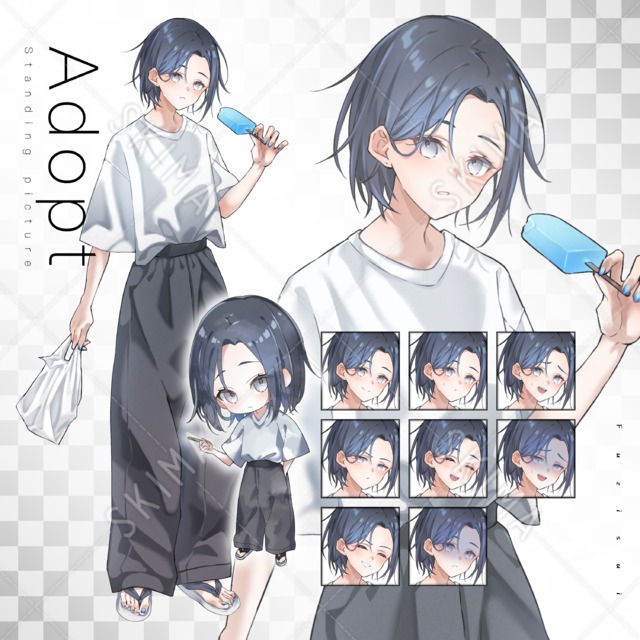 opt販売：キャラ販売(Adopt)の検索結果 | スキマ - イラスト依頼・opt販売ならSKIMA