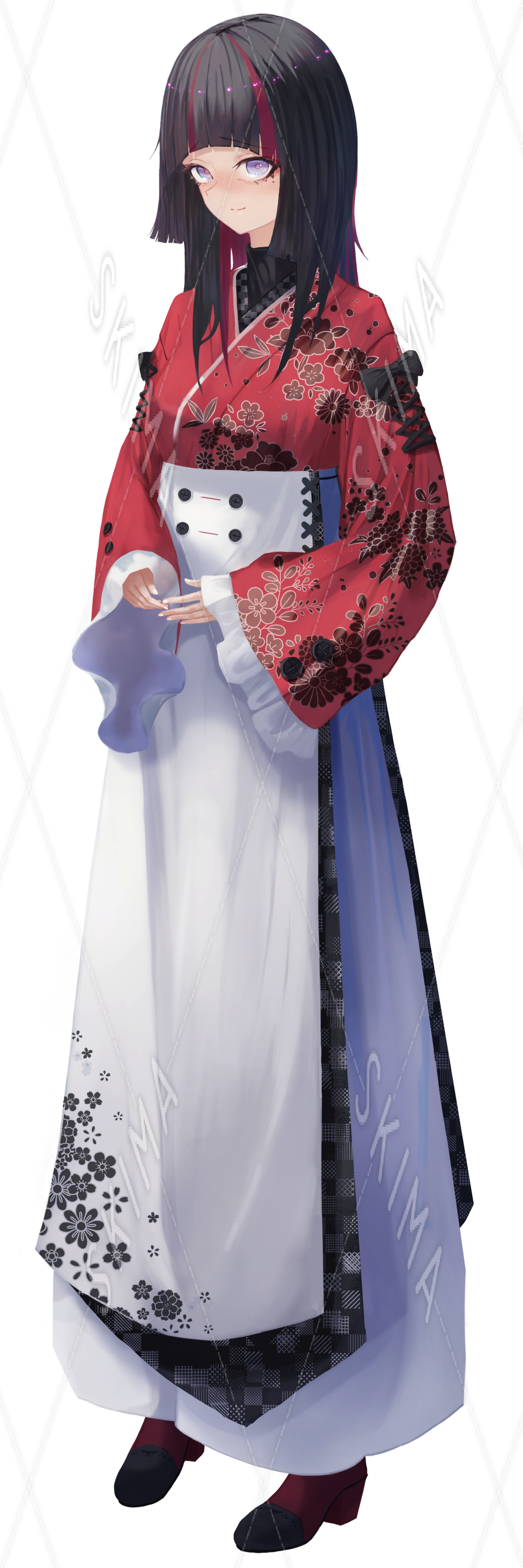 【表情差分6種】姫カットの子 | SKIMA（スキマ）