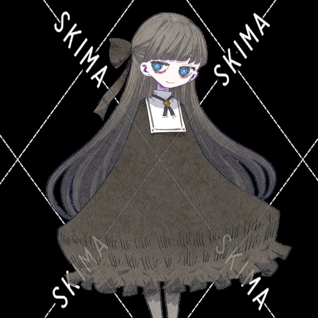 オバケと少女【表情差分9種+a】 | SKIMA（スキマ）