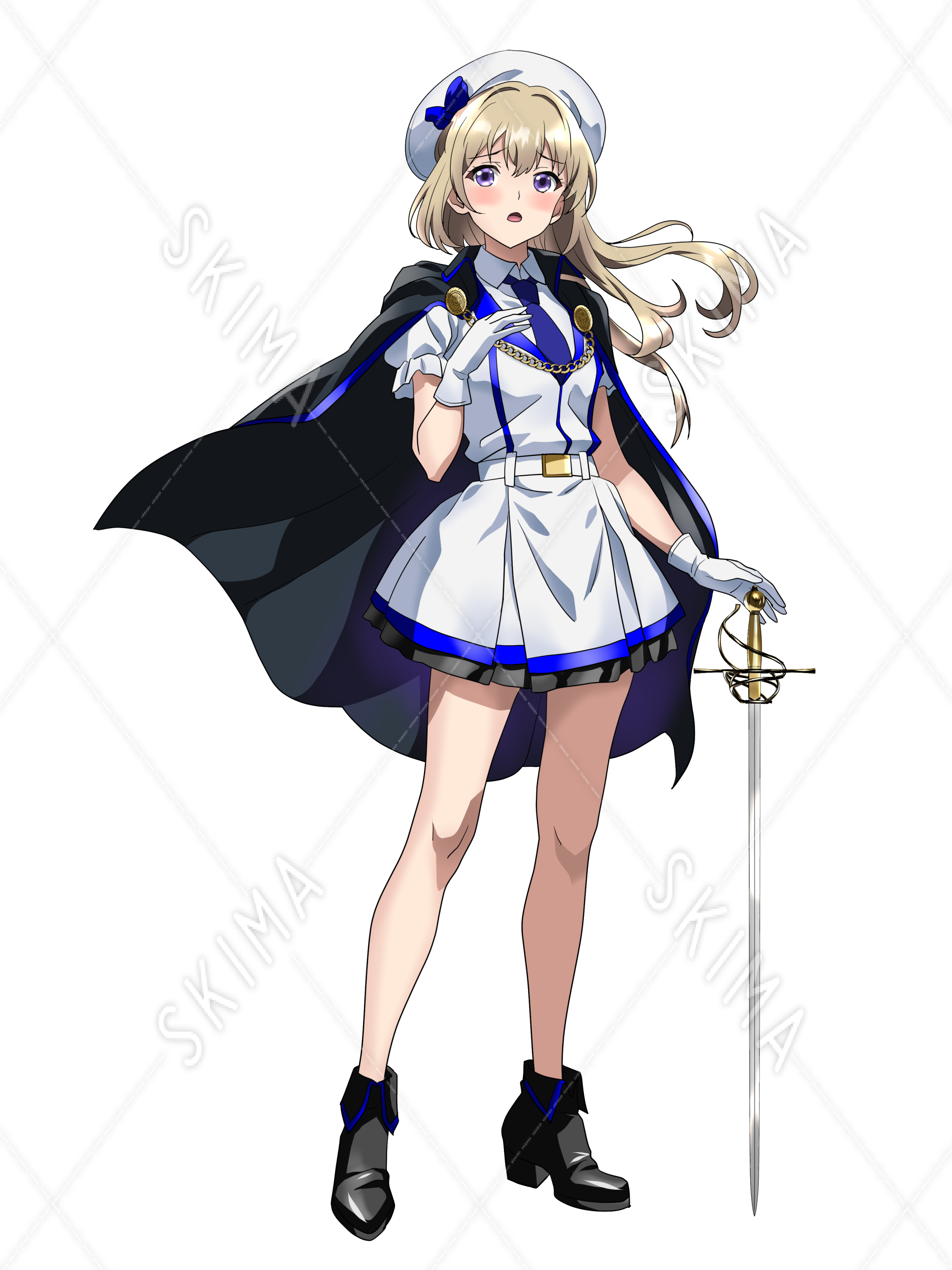 軍服の少女【表情7種】 | SKIMA（スキマ）