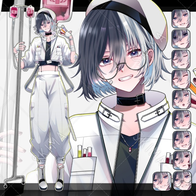 adopt112【表情9種＋眼鏡】 | SKIMA（スキマ）