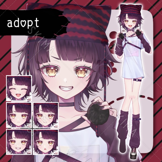 adopt【表情6種類】 | SKIMA（スキマ）