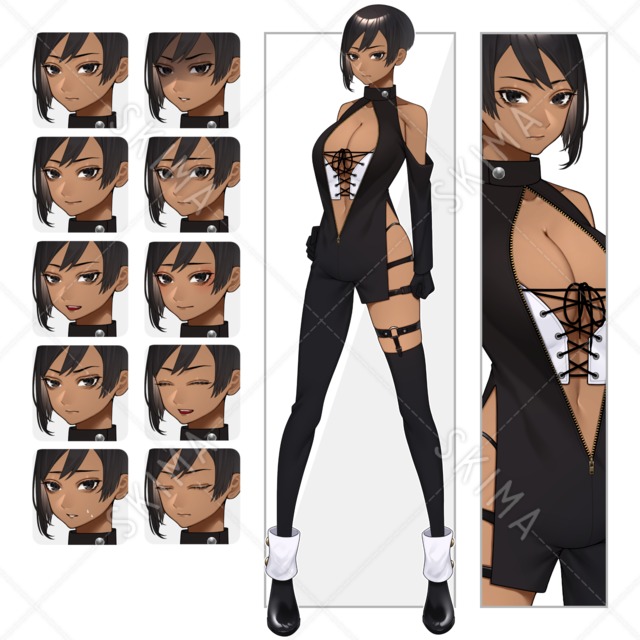 adopt_450【全身／表情10種】 | SKIMA（スキマ）