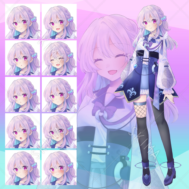 【表情10種】Adopt-43 | SKIMA（スキマ）