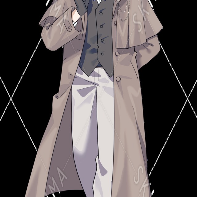 【Adopt_07】探偵風の青年 | SKIMA（スキマ）