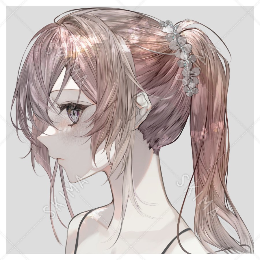 日に照らされる少女/icon | スキマ - イラスト依頼・キャラ販売ならSKIMA