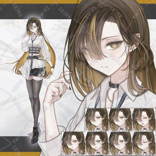 【Adopt_86】表情7種 | SKIMA（スキマ）