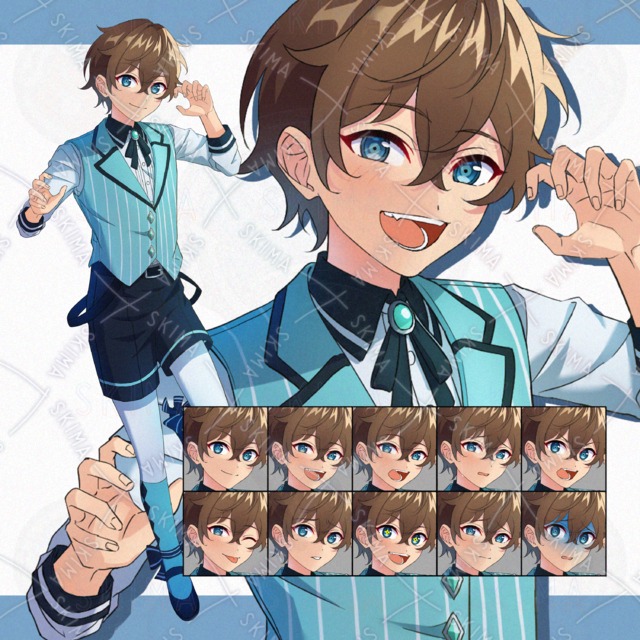 Adopt7【表情差分:10種】 | SKIMA（スキマ）