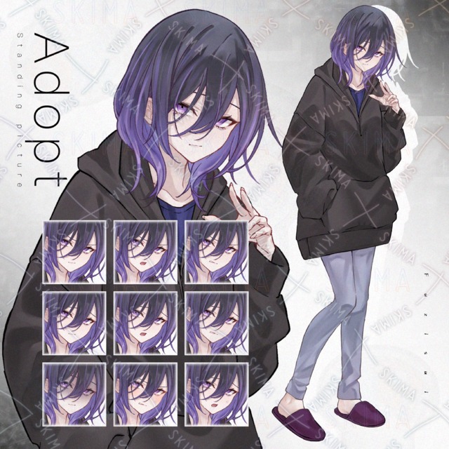 【Adopt】表情差分10種 | SKIMA（スキマ）