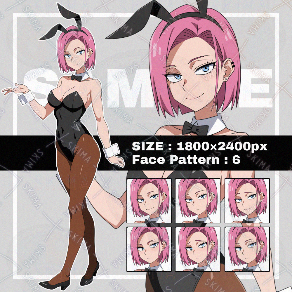 ワンレン バニーガール | SKIMA（スキマ）