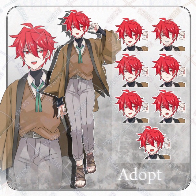 adopt【表情差分7種】 | SKIMA（スキマ）