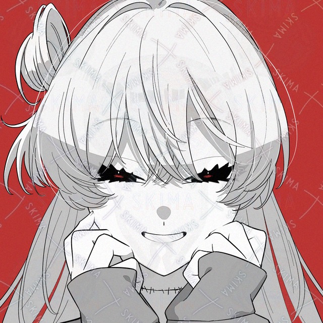 【No.010】SNSアイコン【モノクロ】 | SKIMA（スキマ）