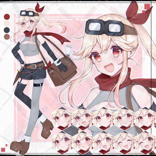 ※SALE adopt【表情差分10種】 | SKIMA（スキマ）