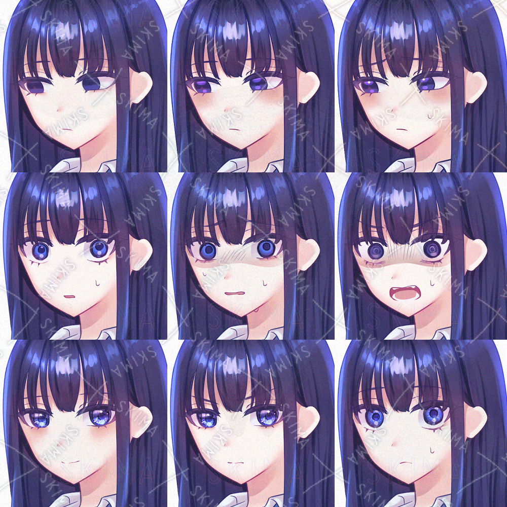 イマドキJK【表情10種】 | SKIMA（スキマ）