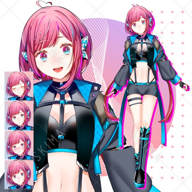 Adopt2【表情6種】 | スキマ - イラスト依頼・キャラ販売ならSKIMA