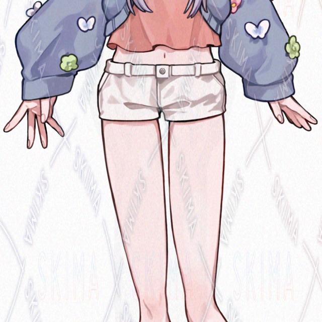 立ち絵販売【表情差分8種+SD1種】 | SKIMA（スキマ）