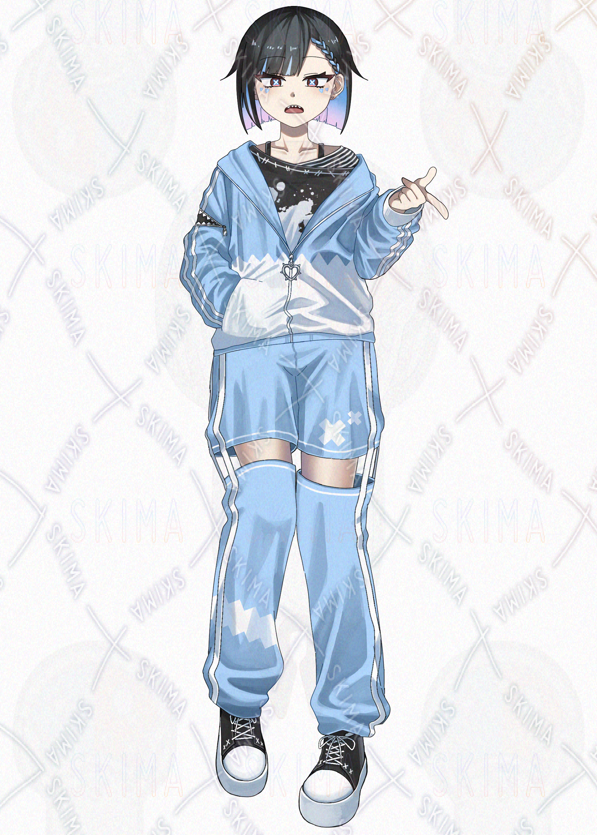 サブカル系ギザ歯の女の子 | SKIMA（スキマ）