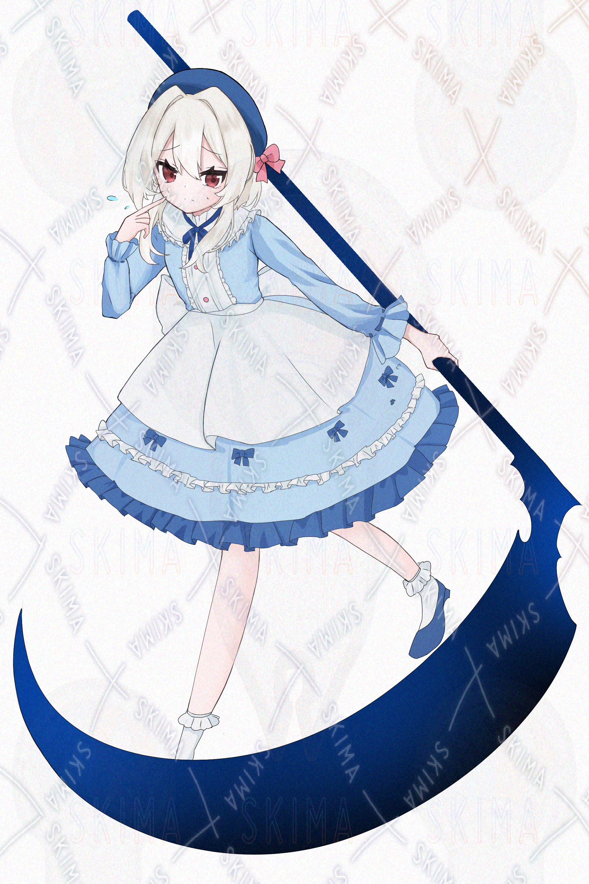 adpt白い死神ちゃん【差分あり】 | SKIMA（スキマ）