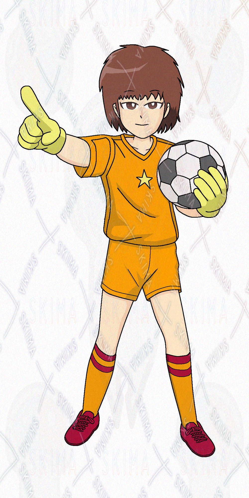 IRIAM立ち絵(Ver2/3対応)：ゴールキーパー | SKIMA（スキマ）