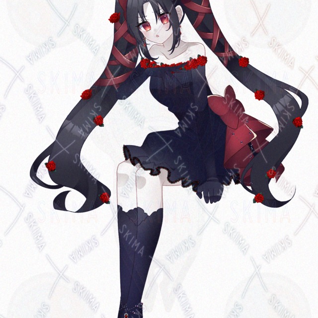 【記念セール】赤い薔薇の魔女【～7/15】 | SKIMA（スキマ）