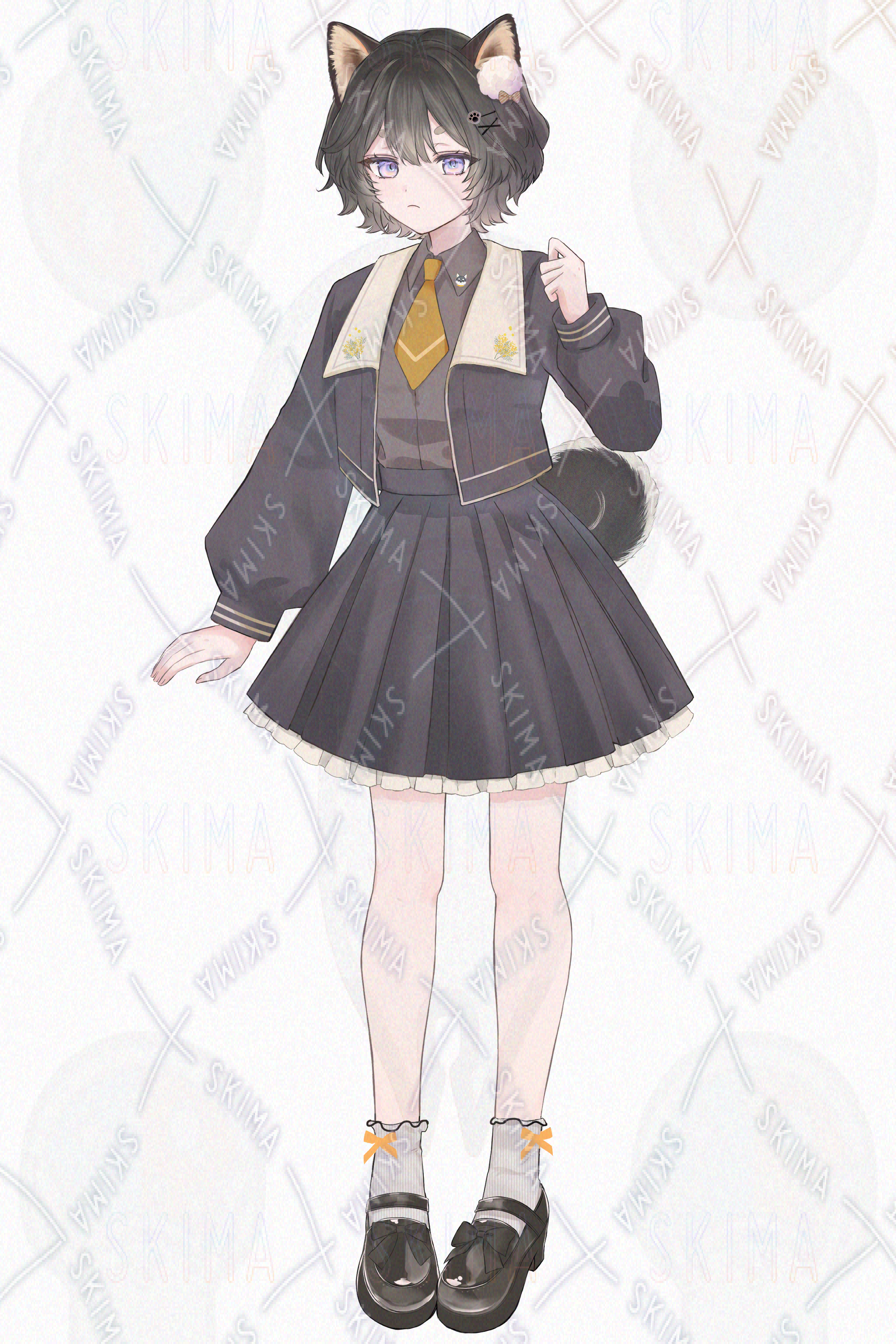 Adopt - 黒柴の女の子【表情全8種】 | SKIMA（スキマ）