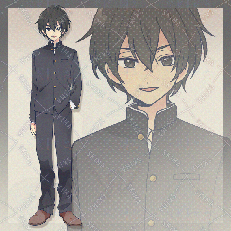 ツリ目の男子高校生 | SKIMA（スキマ）