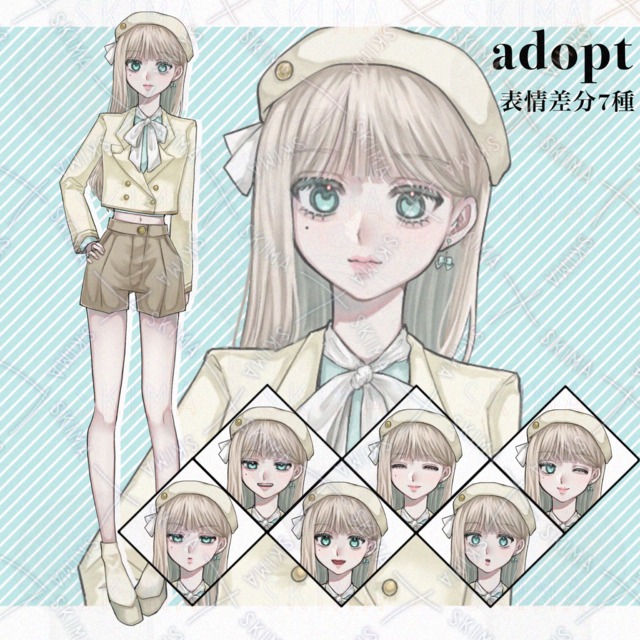 【adopt】女の子 | SKIMA（スキマ）