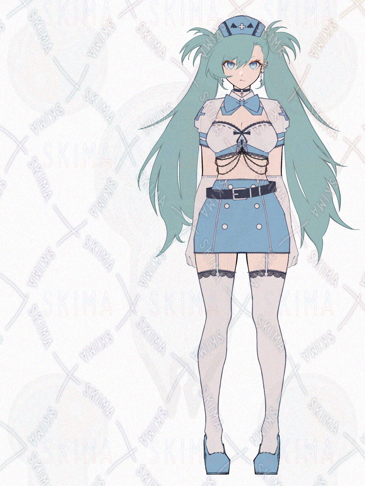 小悪魔ナース IRIAM TRPG 配信 立ち絵 看護師 | SKIMA（スキマ）