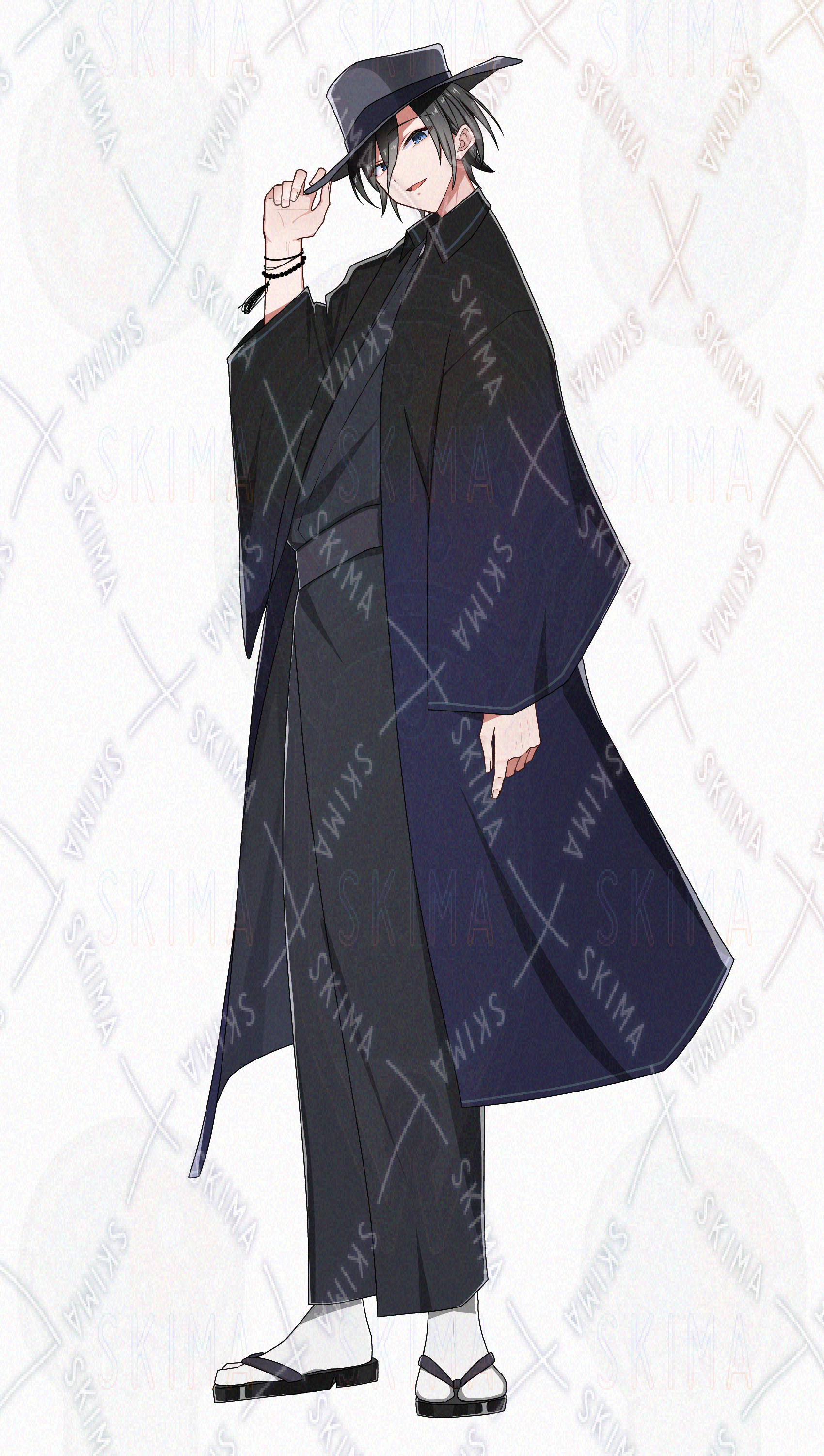 表情差分8枚 男性キャラ 立ち絵 | SKIMA（スキマ）