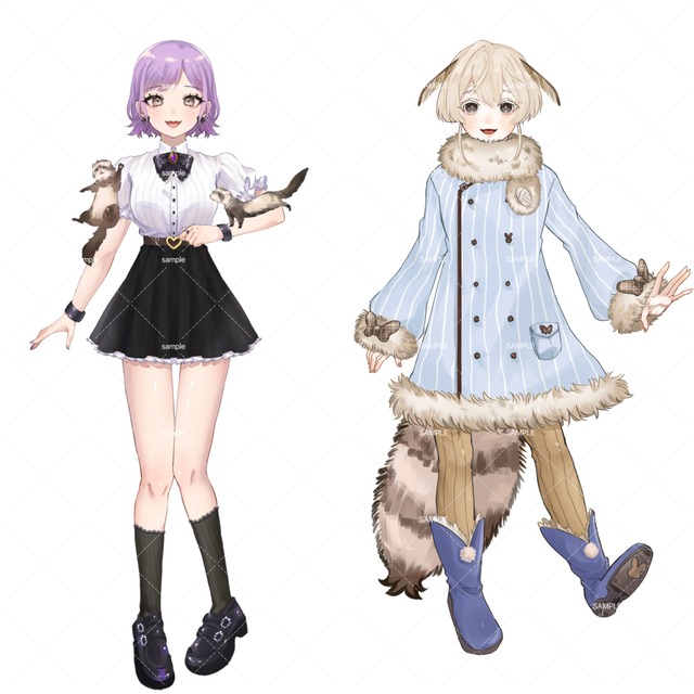 【Vtuber,Vライバーさん歓迎】IRIAM、TRPGに使える立ち絵制作 | スキマ - イラスト依頼・キャラ販売ならSKIMA