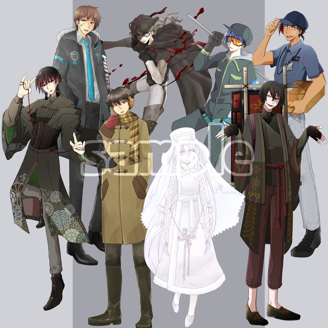 TRPG（CoCなど）用立ち絵 | スキマ - イラスト依頼・キャラ販売ならSKIMA