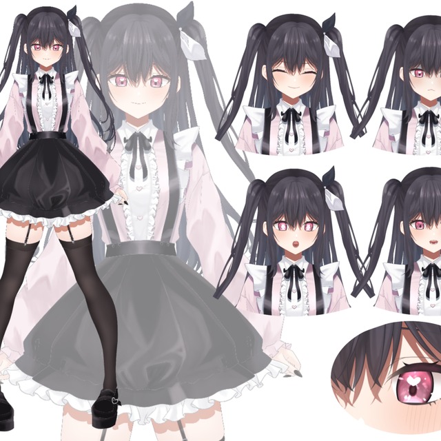 10日まで【 期間限定50%off 】地雷ちゃん:VTuber_完成品 | スキマ - イラスト依頼・キャラ販売ならSKIMA